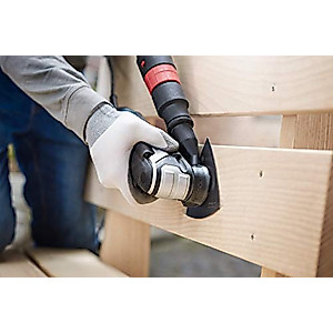 BOSCH OSM450CR6 StarlockMax Oscillating Multi-Tool Carbide 60 Grit Delta Sanding Pad