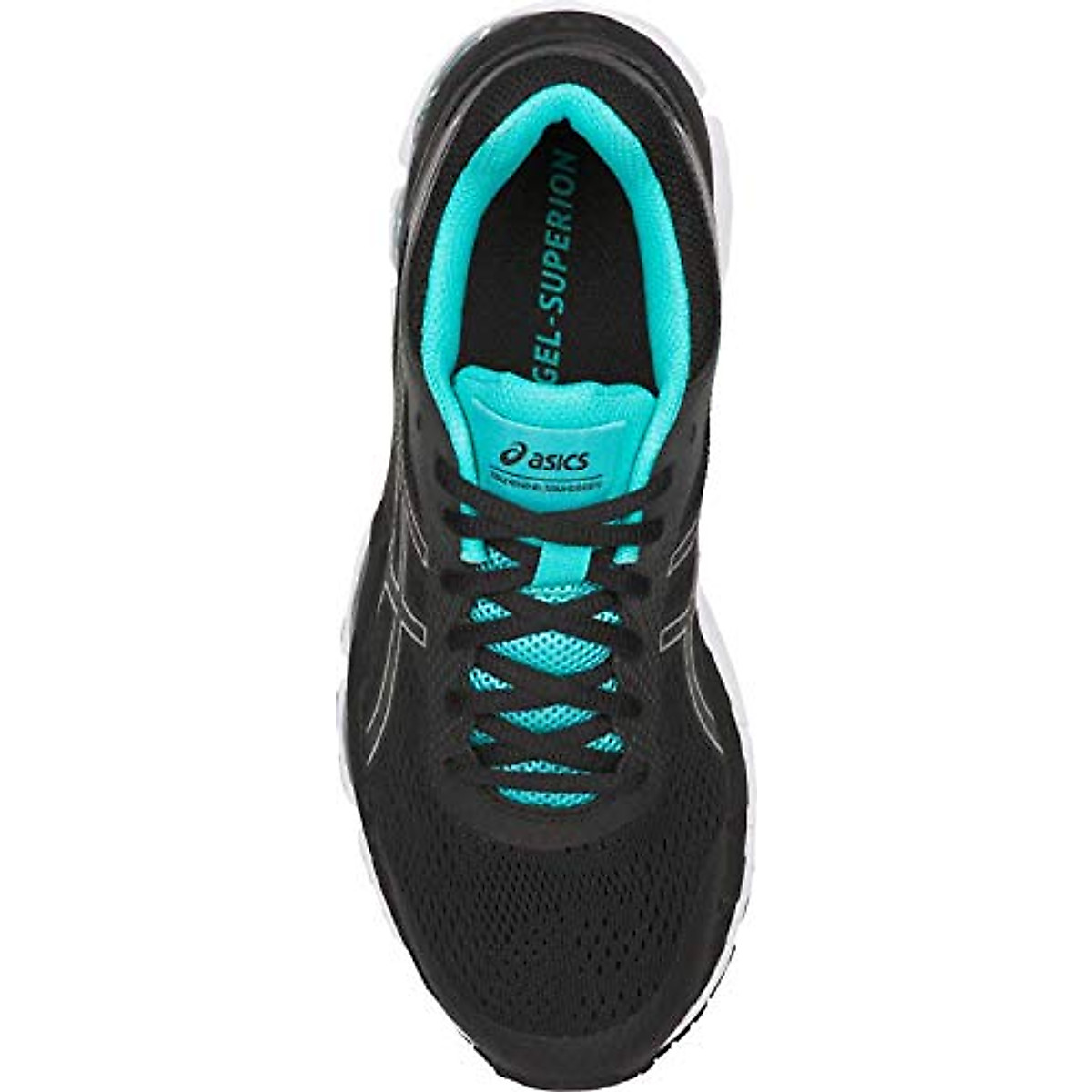 ASICS Gel-Superion 2 Women's Running Shoe, Black/Silver, 7.5 M US