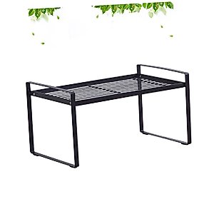 OFFSCH Storage Shelf Pot Storage Rrack Storage Rack Storage Shelves Layered Shelf Multi-Layer Bowl of Pot