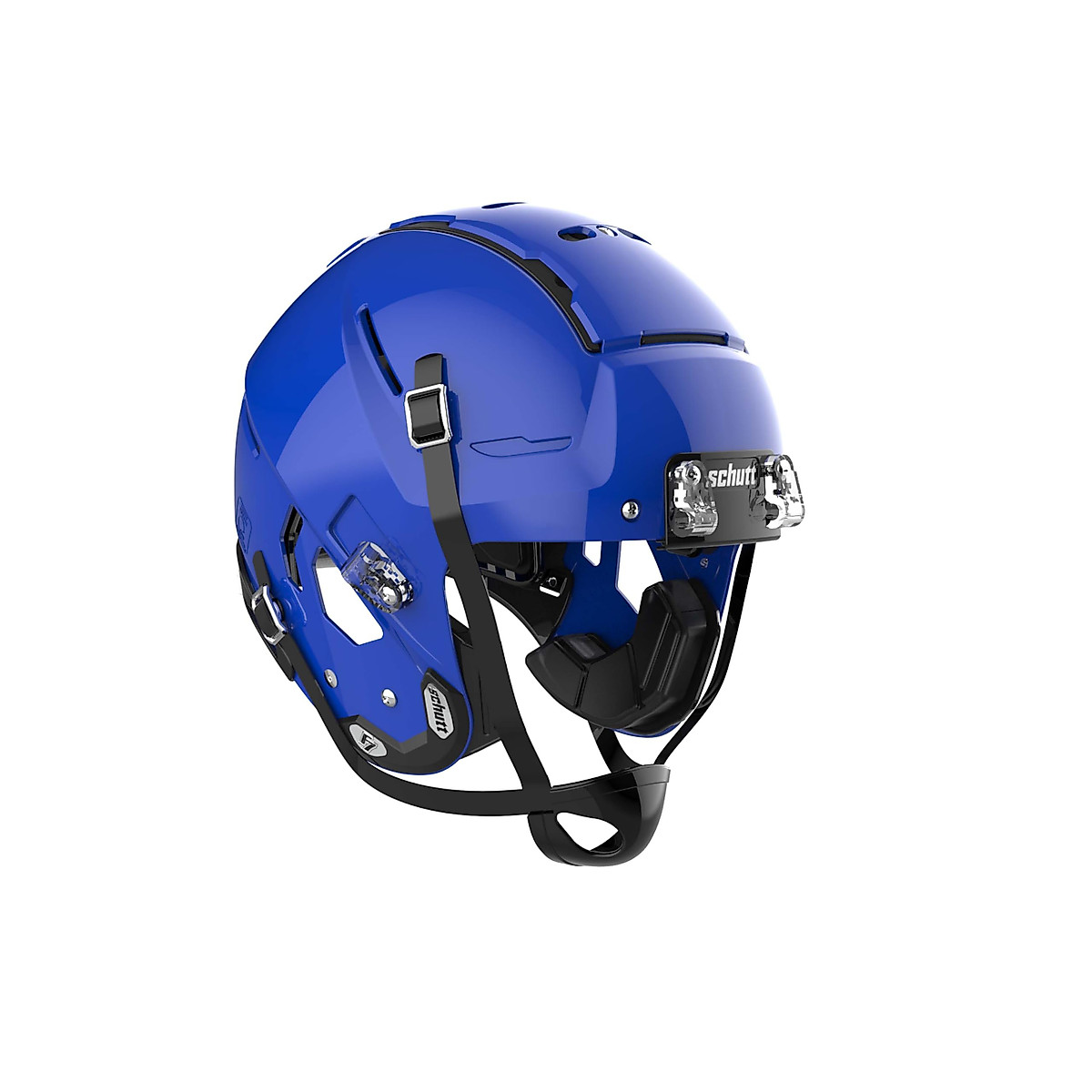 Schutt Sports F7 LX1 Youth Football Helmet, Facemask NOT Included, Royal Blue, X-Large