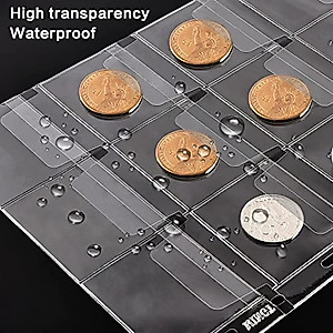 Collector Case Compatible with 5 Surprise Mini Brands Toys Series 1 2 3 and Coin Collection Supplies Pages for Collectors Bundle