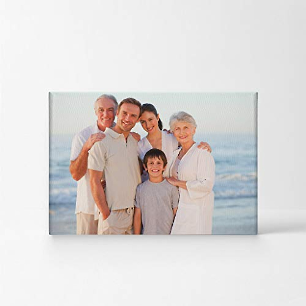 Smile Art Design Custom Canvas Prints with Your Photos, Personalized Canvas Pictures Custom, Custom Canvas Prints, Photo Canvas, Canvas Photo Prints, Personalized Gifts, Canvas Wall Art 8"x12"