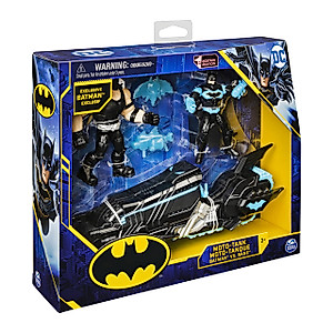DC Comics Batman Moto-Tank Vehicle with 4-inch Bane Action Figure and Exclusive Batman Action Figure, Kids Toys for Boys