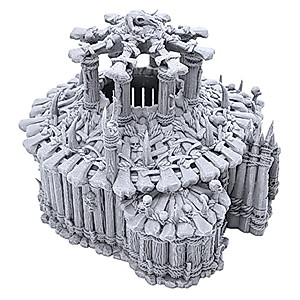 The Witch Temple by Printable Scenery, 3D Printed Tabletop RPG Scenery and Wargame Terrain 28mm Miniatures