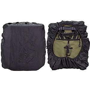 Elkton Outdoors Rolling Tackle Box with Wheels - Waterproof Fishing Backpack, 5 Removable Trays, 4 Rod Holders, Gifts for Men, Fish Bag, Roller