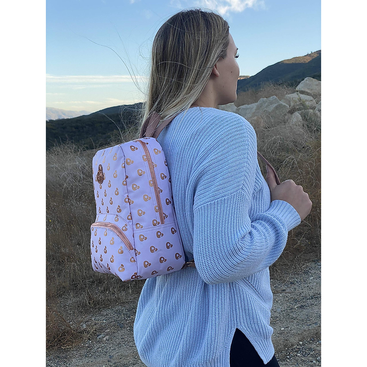 Controller Gear Special Edition Animal Crossing: New Horizons Switch Mini Backpack - Rose Gold Island - Nintendo Switch