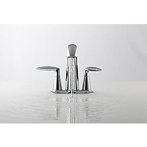 Bathroom Faucet by KOHLER, Bathroom Sink Faucet, Alteo Collection, Centerset Faucet, Polished Chrome, K-45100-4-CP