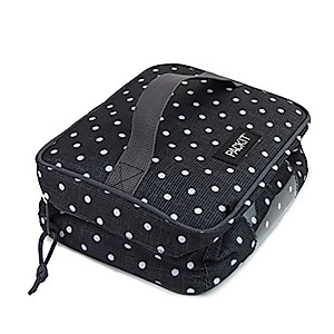 PackIt Freezable Baby Bottle Cooler for Breastmilk and Formula, Polka Dots