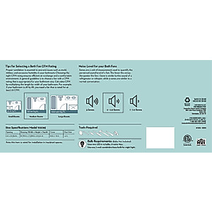 Good Housekeeping 90065 Buckingham Decorative Bathroom Ventilation Exhaust Fan with Light and Nightlight, Medium, Imperial Bronze