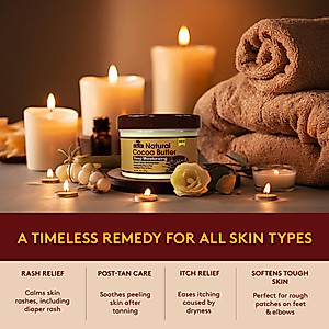 OKAY 100% NATURAL COCOA BUTTER SMOOTH 7oz/198gr