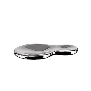 Alessi "T-1000" Spoon Rest in 18/10 Stainless Steel Mirror Polished, Silver