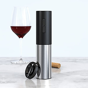 Electric Wine Opener - Automatic Electric Wine Bottle, Rechargeable Corkscrew Opener with Foil Cutter, Wine Bottle Openers, Cordless Wine Opener for Home Kitchen Party Bar Wedding