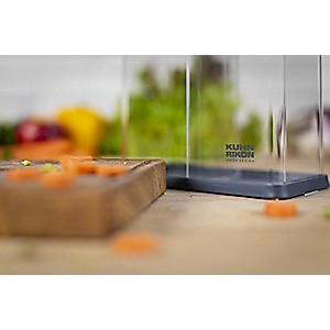 Kuhn Rikon Vision Transparent Storage Block for Knives and Scissors, 8.5 x 3 x 8.5 inches, Rectangular