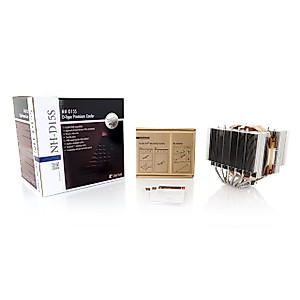 Noctua NH-D15S, Premium Dual-Tower CPU Cooler with NF-A15 PWM 140mm Fan (Brown)