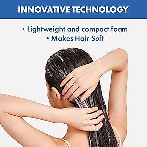 Alfaparf Milano Semi Di Lino Volume Mousse Conditioner for Fine Hair - Anti Frizz Hair Conditioner to Add Volume & Body - Hair Thickening Foam - Sulfate Free & Professional Salon Quality (6.76 Fl Oz)