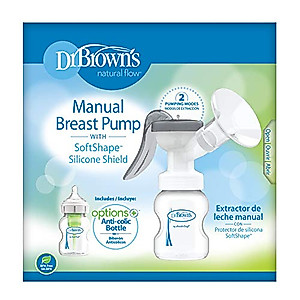 Dr. Brown's Manual Breast Pump with Softshape Silicone Shield
