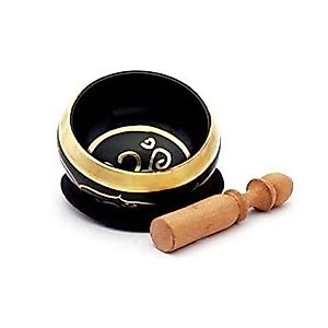 3.75" Tibetan OM Yoga Meditation Peace Singing Bowl