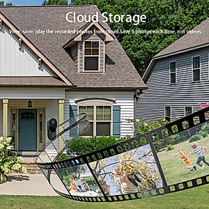 KALOGL Doorbell Camera Wireless WiFi Video Doorbell IP65 Waterproof, Battery Powered,2-Way Audio, Smart IR,Wide Angle,Cloud Storage,2.4G WiFi