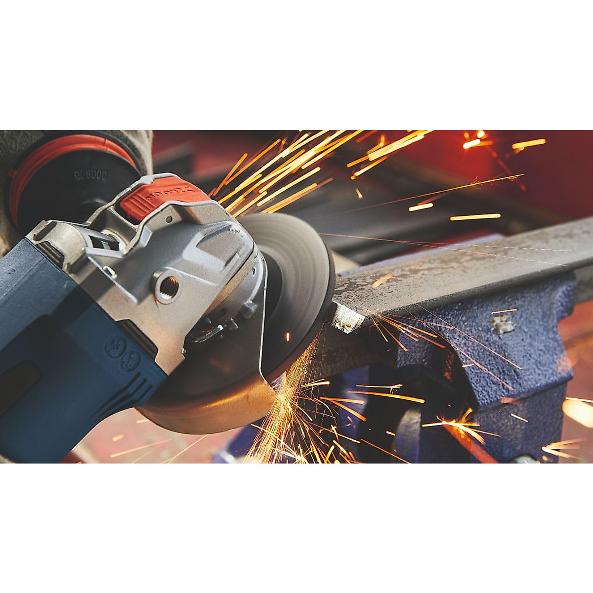 BOSCH GWX18V-13PN PROFACTOR 18V X-LOCK 5 – 6 In. Angle Grinder with Paddle Switch, Tool-free Disc Swap (Bare Tool)