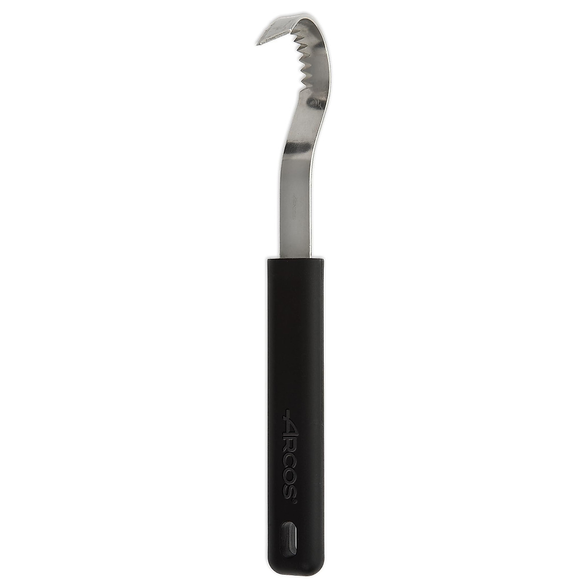 ARCOS Butter Curler 3 Inch Stainless Steel Blade with Polypropylene Black Handle. Perfect for Creating Beautiful Butter Curls. Professional Gadgets