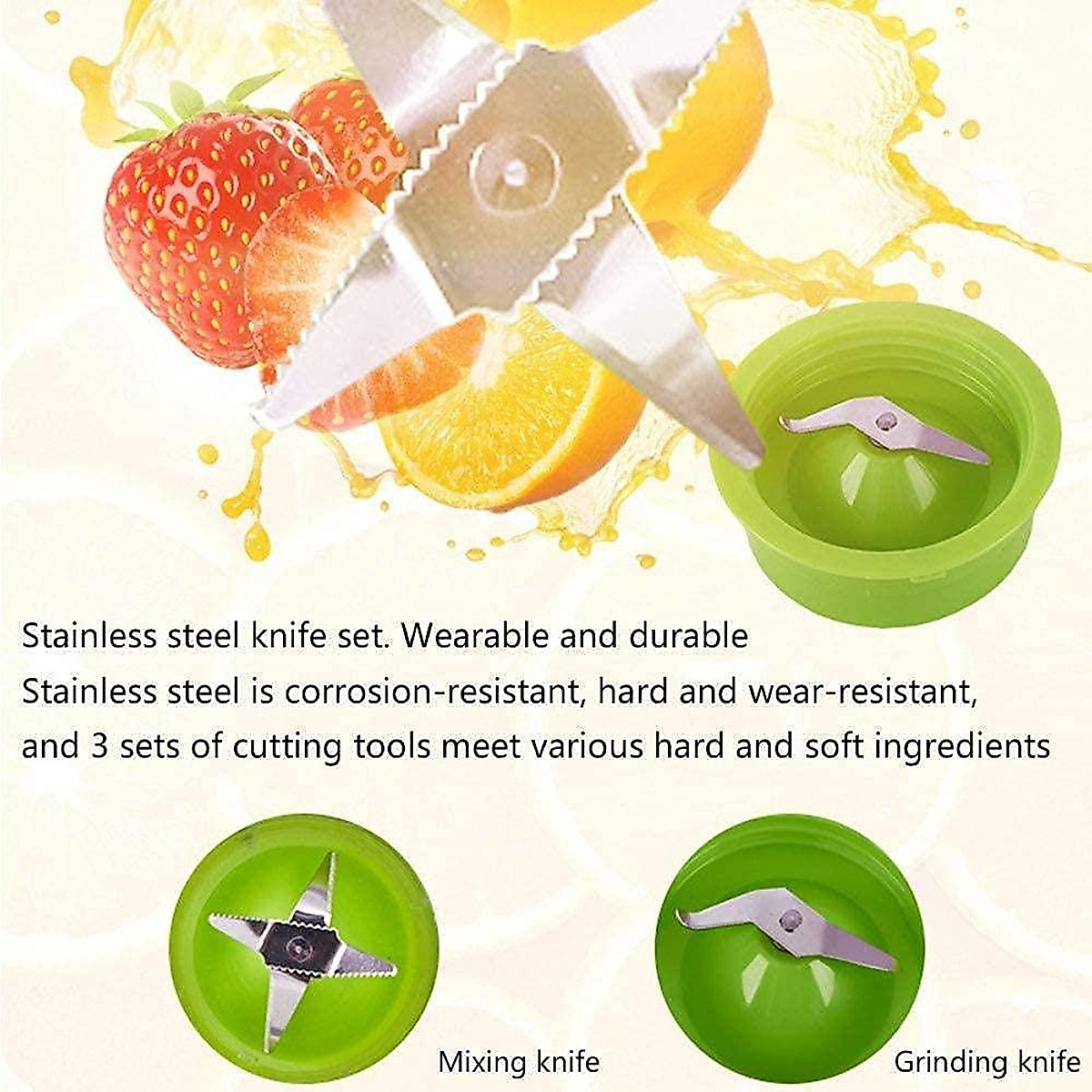 Milkshake And Smoothie Maker With 45,000 Rpm High Speed, Bpa Free Tritan Pitcher Stainless Steel Blades, 3 speed control with pulse ice crusher, chopper, coffee grinder smoothie maker ZJ666