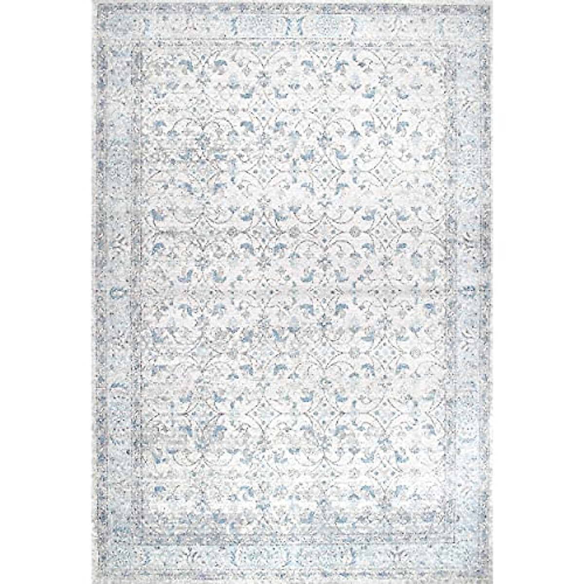 nuLOOM Rio Transitional Farmhouse Area Rug, 5' x 7' 5", Aqua