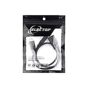 ELECTOP Micro USB Female to 2 Micro USB Male Splitter Cable