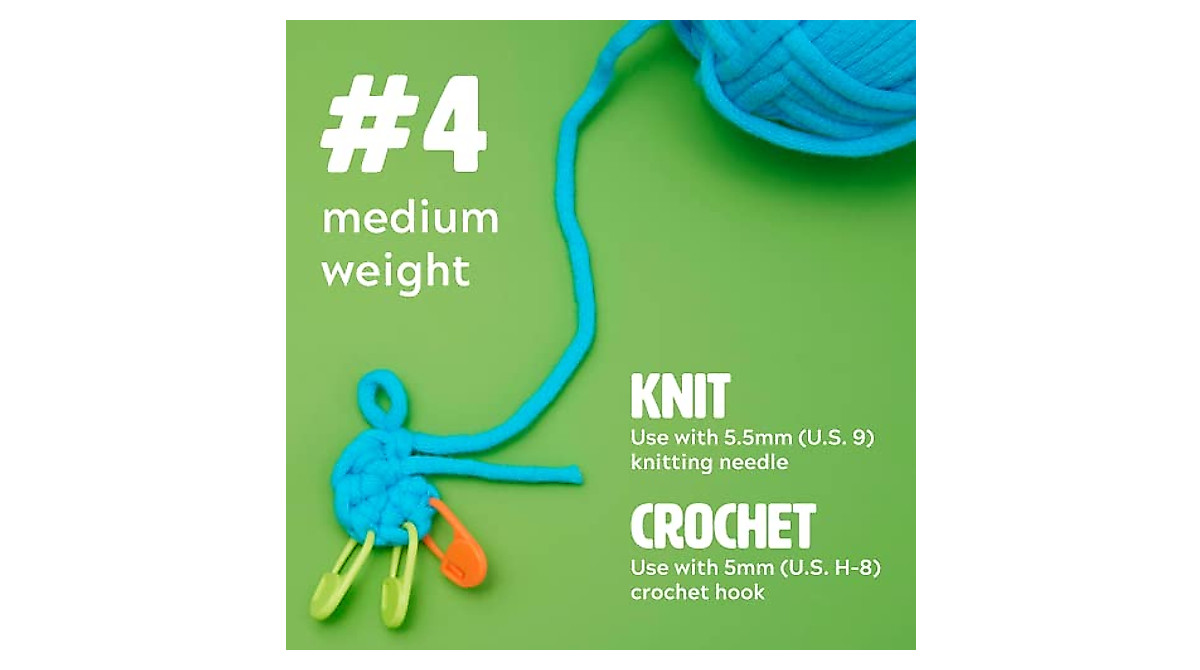 The Woobles Easy Peasy Yarn for Beginners - #4 Yarn