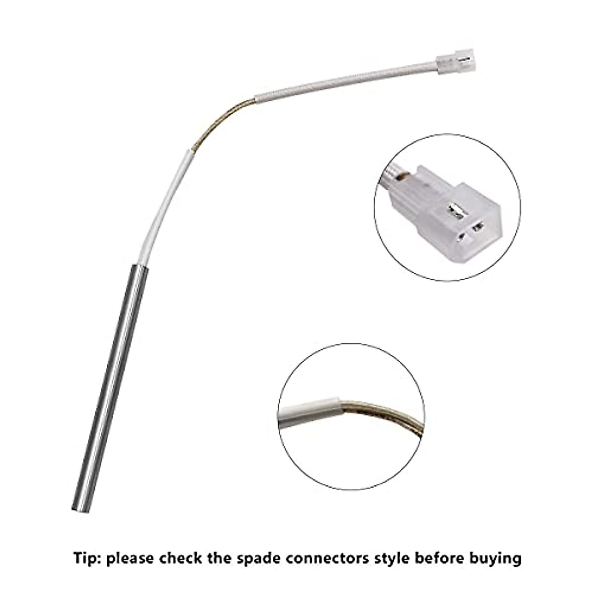Entsong Hot Rod Igniter, Compatible with Louisiana Pellet Grills, 120V 300W Replacement Part 50114