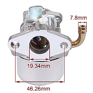 Harbot 798653 Carburetor for intek 206 Briggs & Stratton 697354 790290 791077 698860 5.5HP 214731 110432 110492 110412 111432 120202 120212 121212 121232 Engine