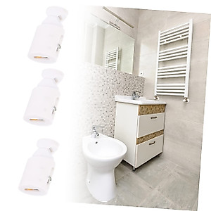 PRETYZOOM 3pcs Radiator Hook Heated Hanger Kitchen Towel Holder Radiator Tubular Hooks Towel Rail for Horizontal Radiator Towel Hangers Hooks Heated Towel Rack Radiator Towel Plastic White