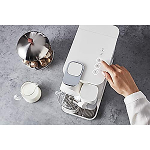 Nespresso Lattissima One Original Espresso Machine with Milk Frother by De'Longhi, Silky White