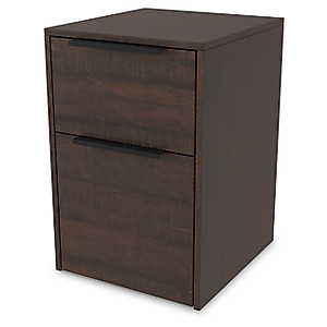 Signature Design by Ashley Arlenbry Modern Filing Cabinet with 2 Drawers, Weathered Oak Gray