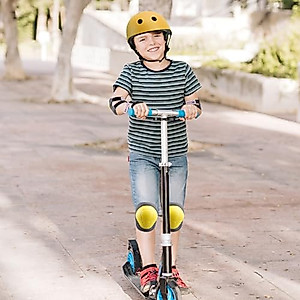 Kids/Youth Helmet and Knee Pads Elbow Pads Wrist Guards Set for Kids Roller Skates, Scooter, Inline Skating, Cycling, BMX Bike, Skateboard, Riding