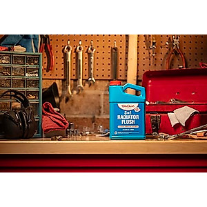 BlueDevil Products 00203 Radiator Flush & Oil Degreaser - 1 Quart
