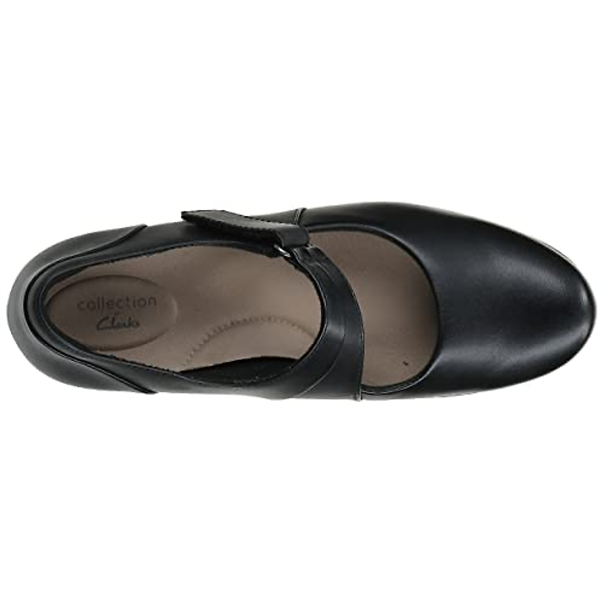 Clarks womens Emslie Lulin footwear, Black, 10 Wide US