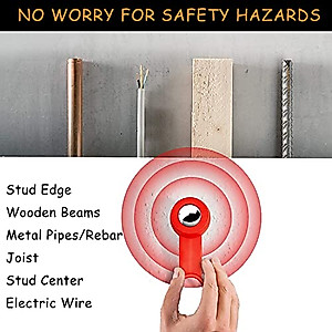 Magnetic Stud Finder Wall Scanner, Studball with 27 Pounds of Pull Magnetic Power, No Battery Required Magnetic Stud Finder for Detected and Located Stud Edges Ceramic Tiling Wood Christmas Gifts