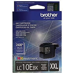 Brother Printer LC10EBK Super High Yield Black Ink Cartridge