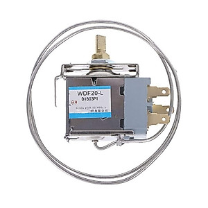ZITENGZHAI WYS-Bing, 1pc WDF20-L Refrigerator Thermostat New Refrigerator Parts 250V Household Metal Temperature Controller