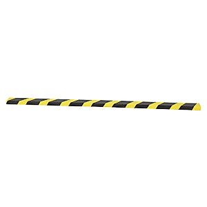 Vestil FEG-B Polyurethane Foam Edge Guard 40 In. Length x 13/16 In. Height Black / Yellow