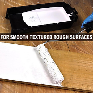 Great Andrew 10 Pack 6 Inch Paint Rollers for All Paints, 1/2" Nap Acrylic Paint Roller Covers, Paint Roller Set for Painting Walls House, 6" Paint Roller Refills