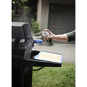 Rust-Oleum 7778830-6PK High Heat Enamel Spray Paint, 12 oz Bar-B-Que Black, 6 Pack