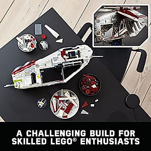 Lego Star Wars Republic Gunship 75309 UCS Display Model Kit for Adults to Build, Ultimate Collector Series, Office or Home Decor Gift Idea