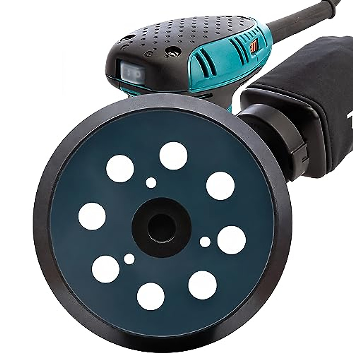 5 Inch Dia 8 Hole Sander Hook and Loop Replacement Sanding Pad For Makita BO5010, BO5030/K, BO5031K, BO5041K, XOB01Z Sander