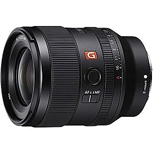 Sony FE 35mm F1.4 GM Full-Frame Large-Aperture Wide Angle G Master Lens (Renewed)