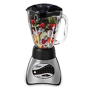 Oster 6812-001 Core 16-Speed Blender with Glass Jar, Black
