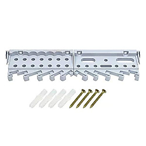 Newkiton 2Pcs/Set Tool Rack Wall Mount Organizer Tool Trays Storage Hanger Holder for Home Garage Garden