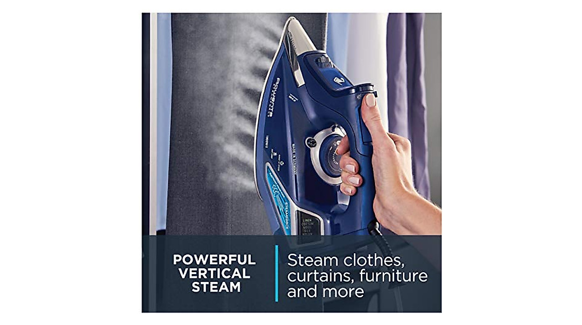 Rowenta DW9280 Steam Iron - 1800W, Digital Display, Auto Off