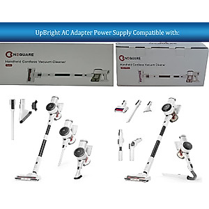 UpBright 31V AC/DC Adapter Compatible with NEQUARE S25 Pro S25Pro S26 V230 Li-Ion Battery 25.9V 2200mAh 25.9VDC Cordless Stick Vacuum Cleaner Model RK-3000500 RK-3100500 30V 0.5A Power Supply Charger
