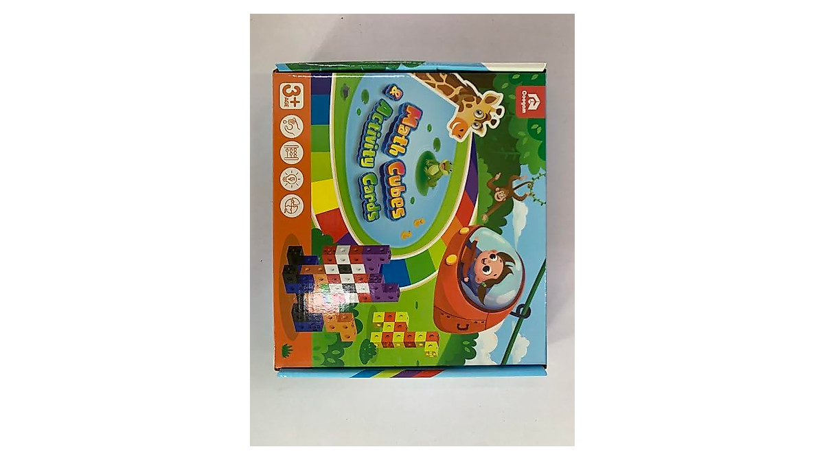 Coogam Math Cubes - Fun Counting Blocks for Kids